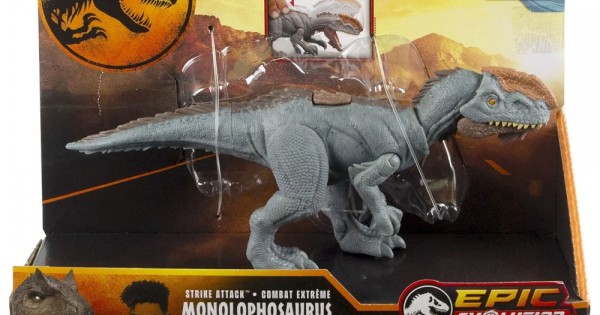 Mattel-MATTEL JURASSIC WORLD MONOLOPHOSAURUS HLN63/HTK64(HLN63/HTK64 ...