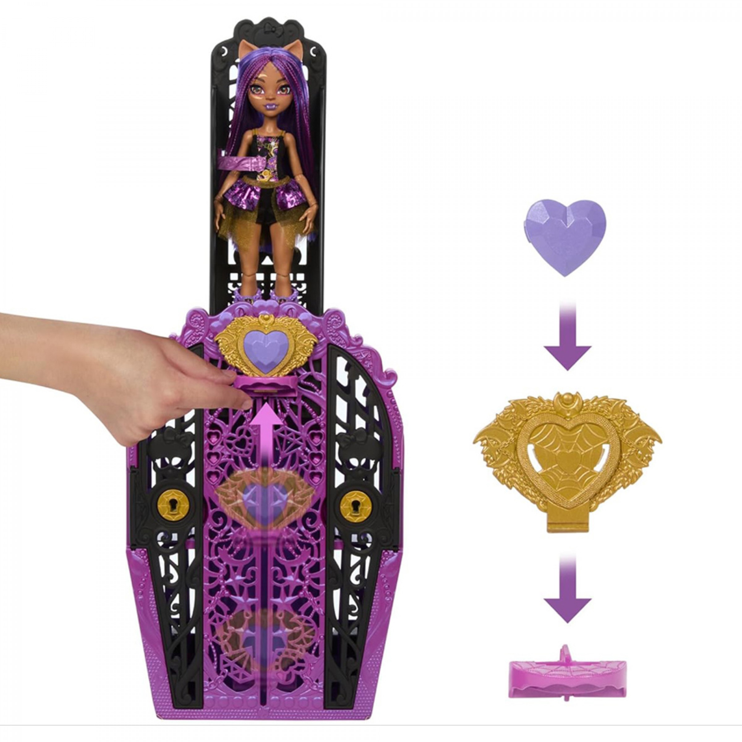 Mattel-MATTEL MONSTER HIGH SS4 CLAWDEEN HXH85(HXH85) | lampridis.gr