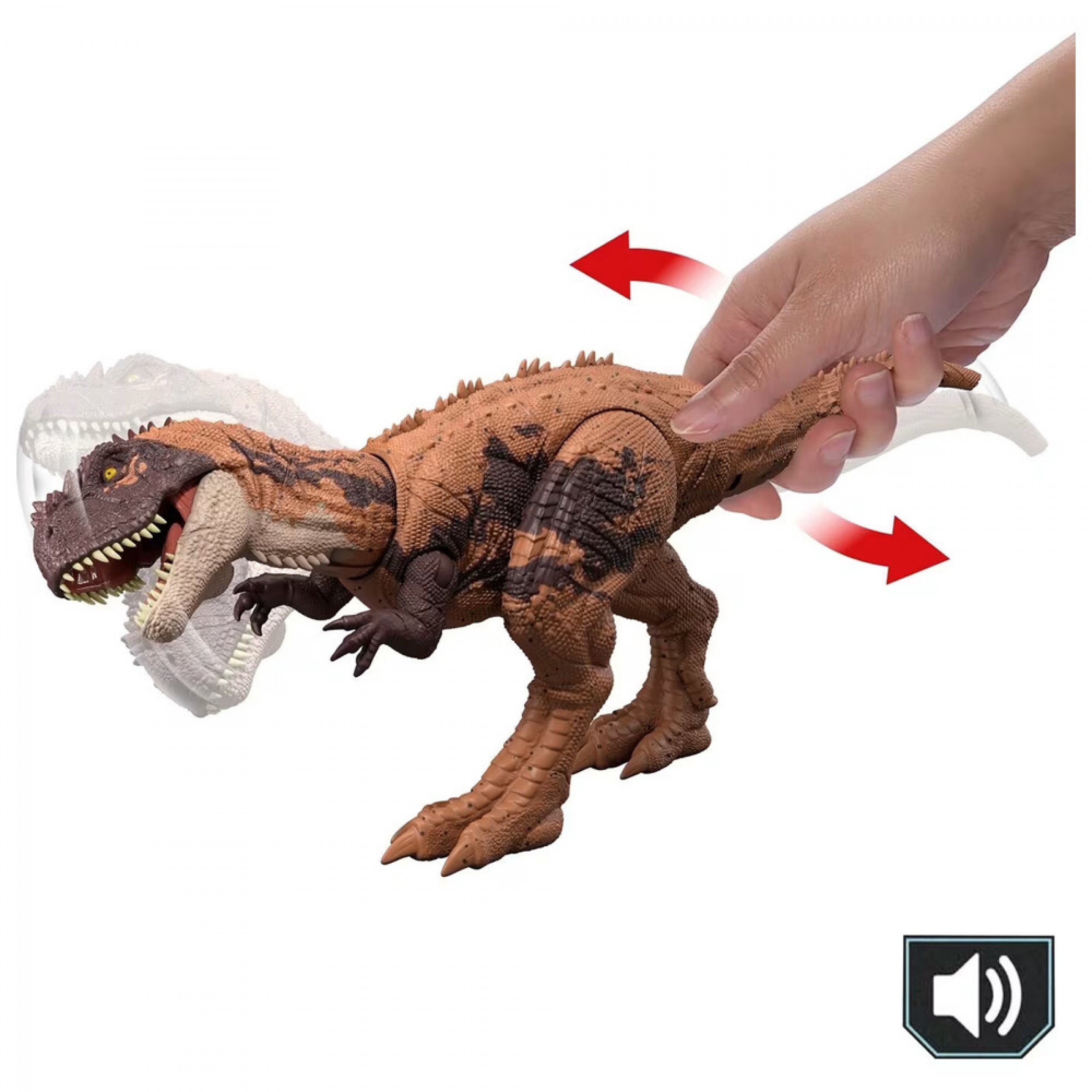 Mattel-MATTEL JURASSIC WORLD WILD ROAR KRYPTOPS HLP14/JCL64(HLP14/JCL64 ...
