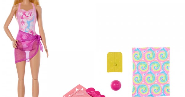 Mattel-MATTEL BARBIE PUPPY POOL PARTY BLONDE NO JBF35(JBF35) | lampridis.gr