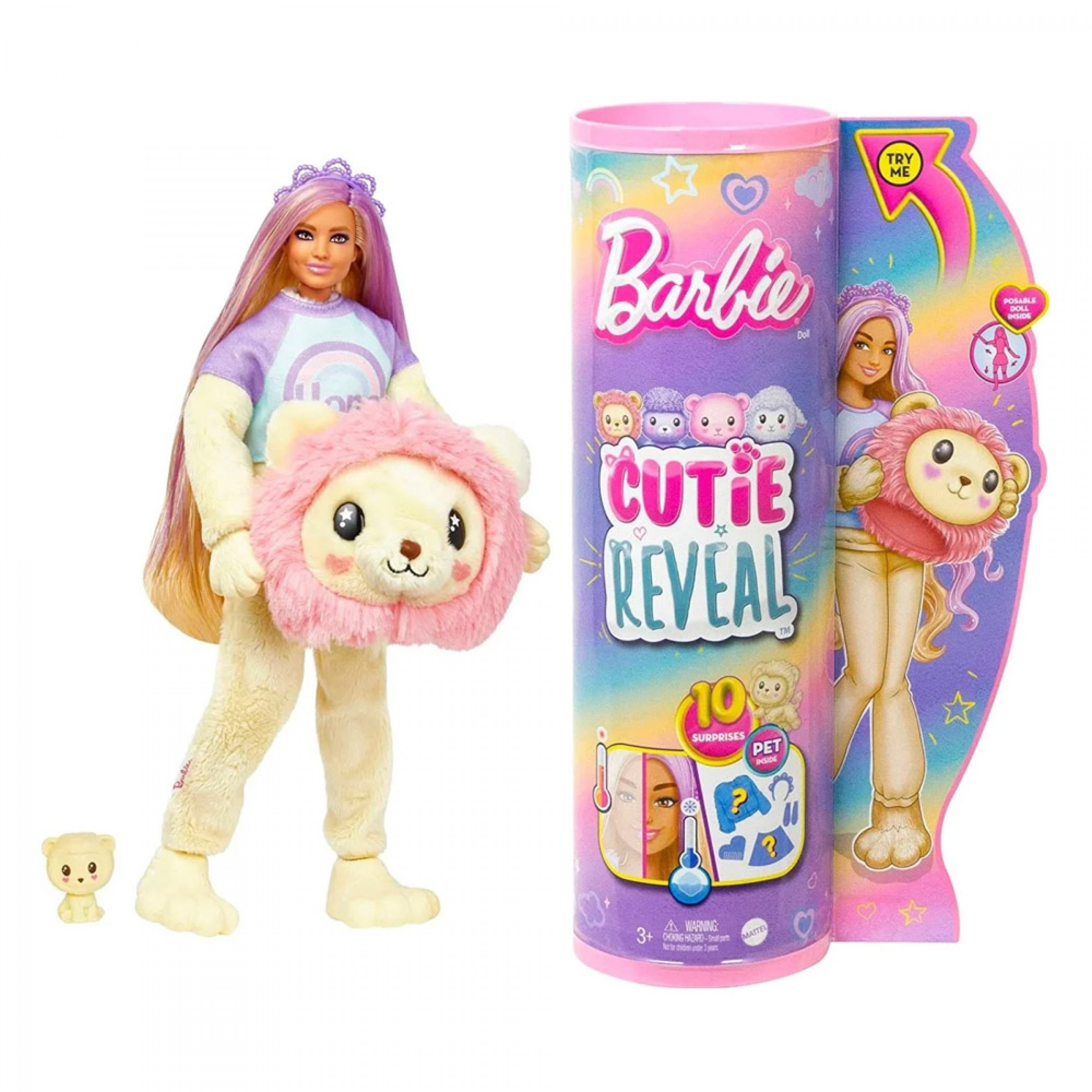 Mattel-MATTEL BARBIE CUTIE REVEAL - ΛΙΟΝΤΑΡΑΚΙ HKR06(HKR06) | lampridis.gr