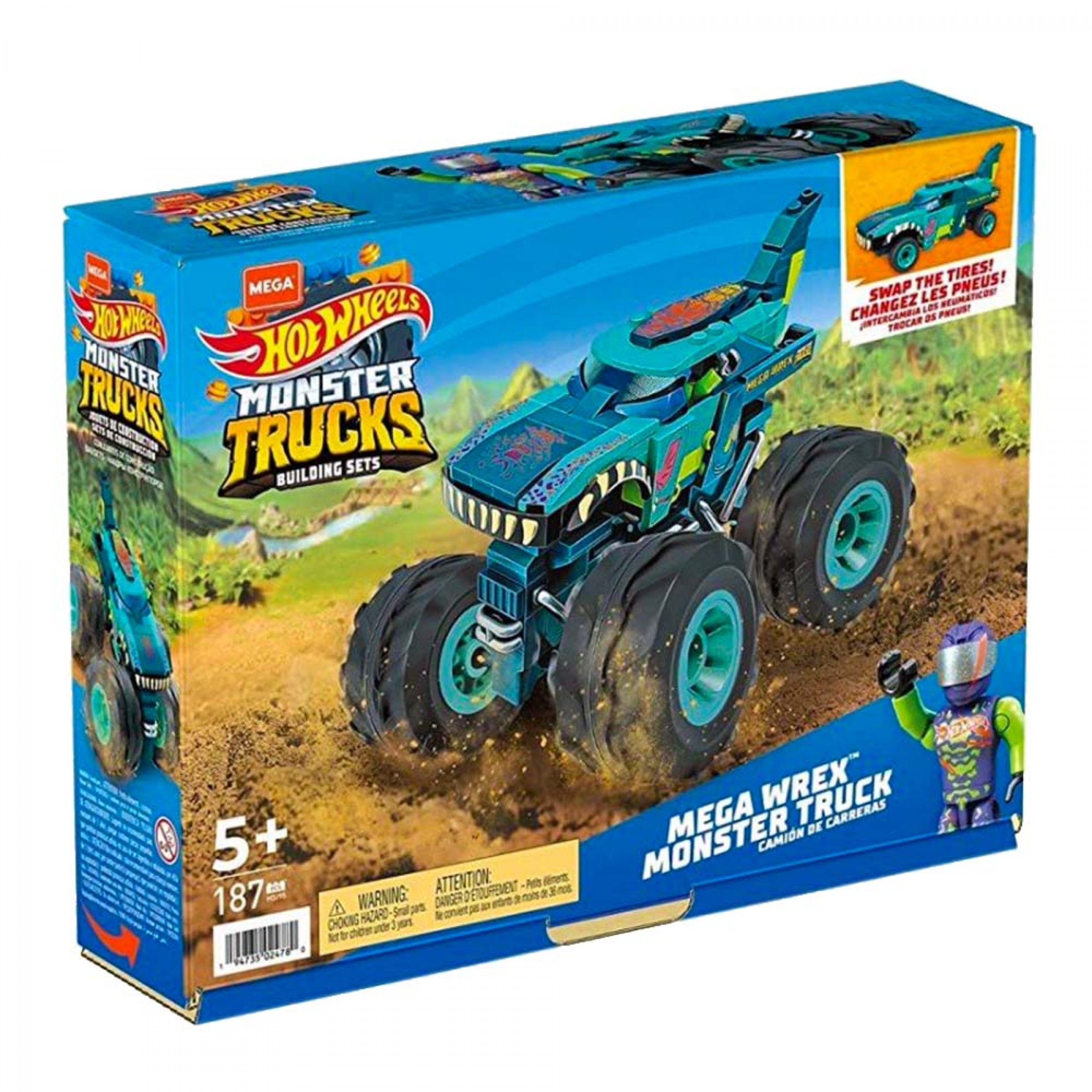 Mega Bloks-MEGA BLOKS HOT WHEELS MONSTER TRUCKS ΟΧΗΜΑΤΑ GVM14/HDJ95 ...
