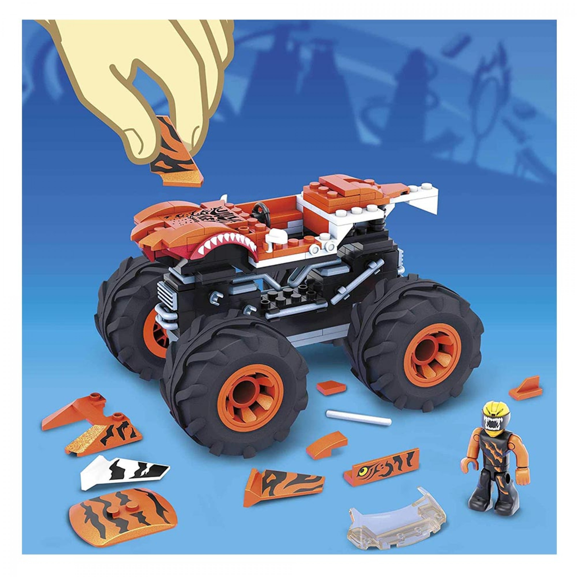 Mega Bloks-MEGA BLOKS HOT WHEELS MONSTER TRUCKS ΟΧΗΜΑΤΑ GVM14/GVM26 ...
