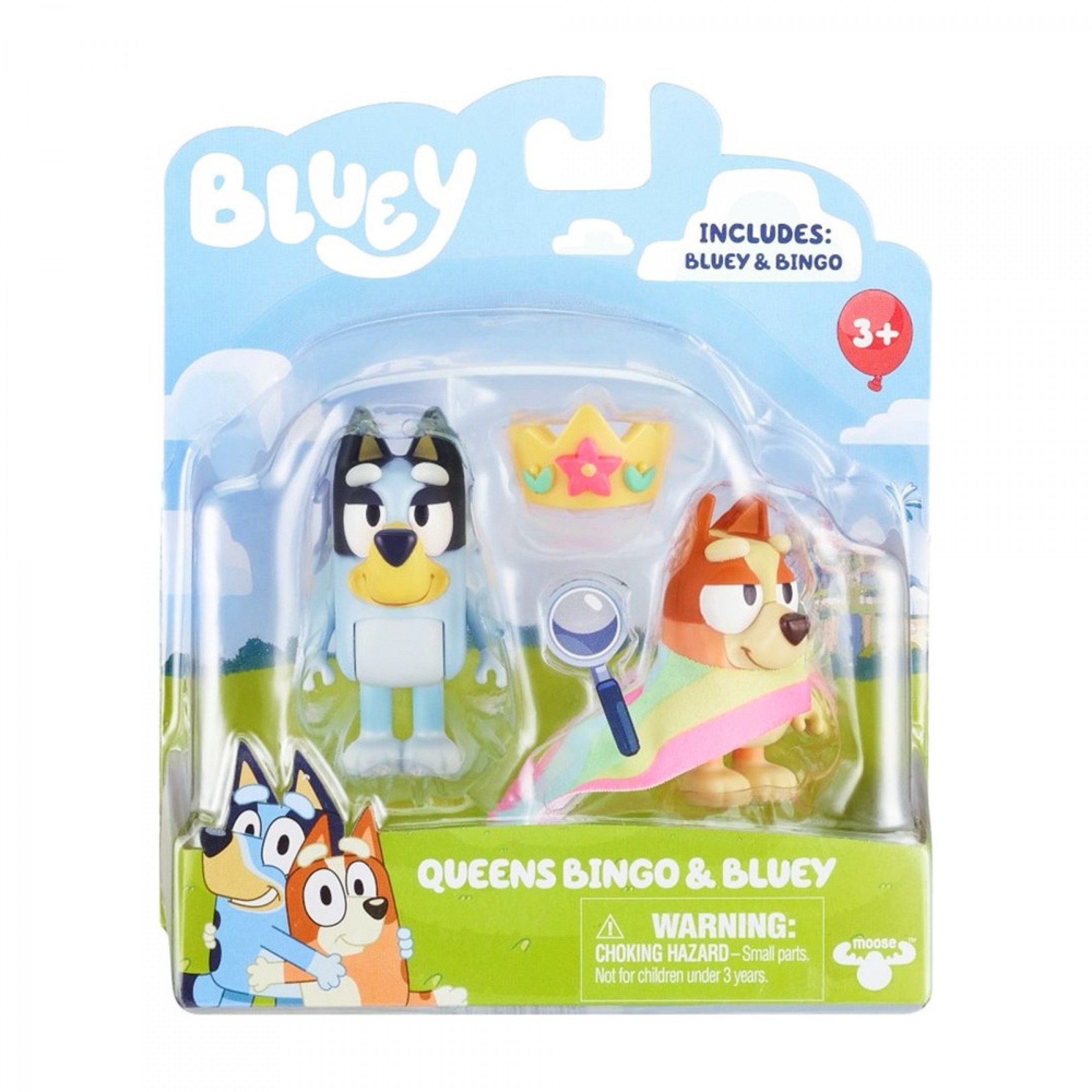 Moose-MOOSE BLUEY FIGURE QUEENS & BLUEY BLY55000(BLY55000) | lampridis.gr