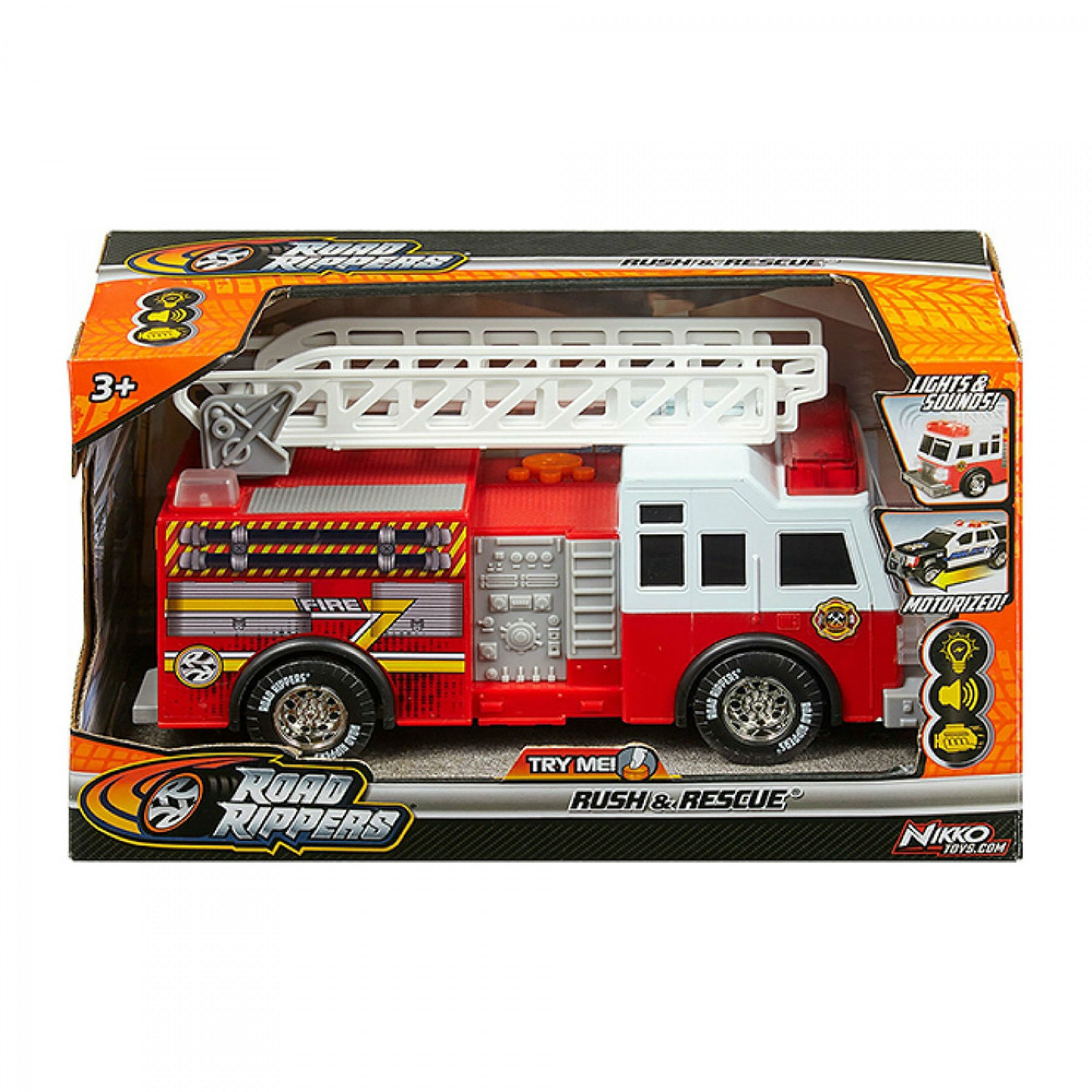 Nikko Toys-NIKKO TOYS ROAD RIPPERS-RUSH&RESCUE-FIRE TRUCK 20152(20152 ...