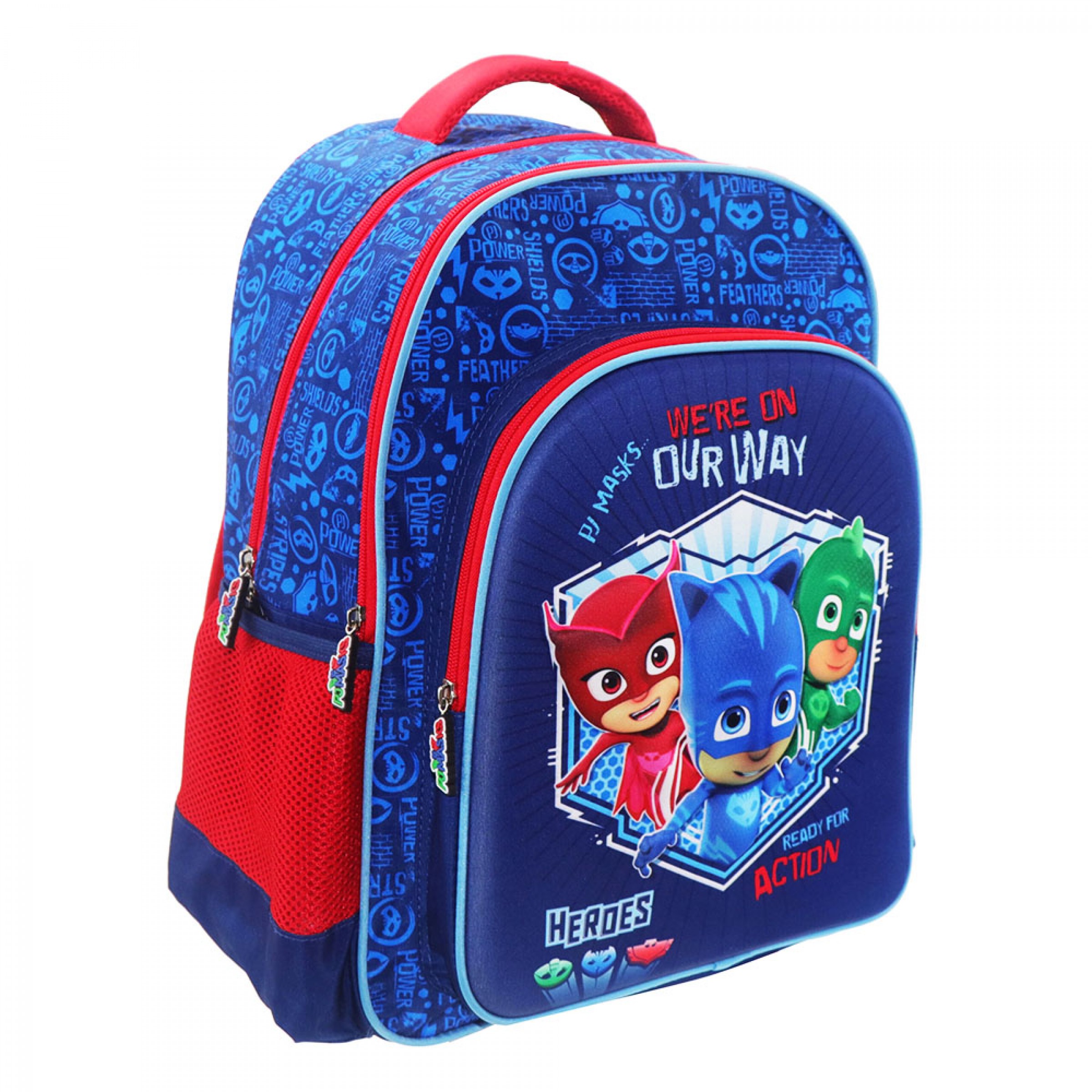 diakakis-DIAKAKIS ΤΣΑΝΤΑ ΔΗΜΟΤΙΚΟΥ ΟΒΑΛ PJ MASKS 3D 484049/484129 ...