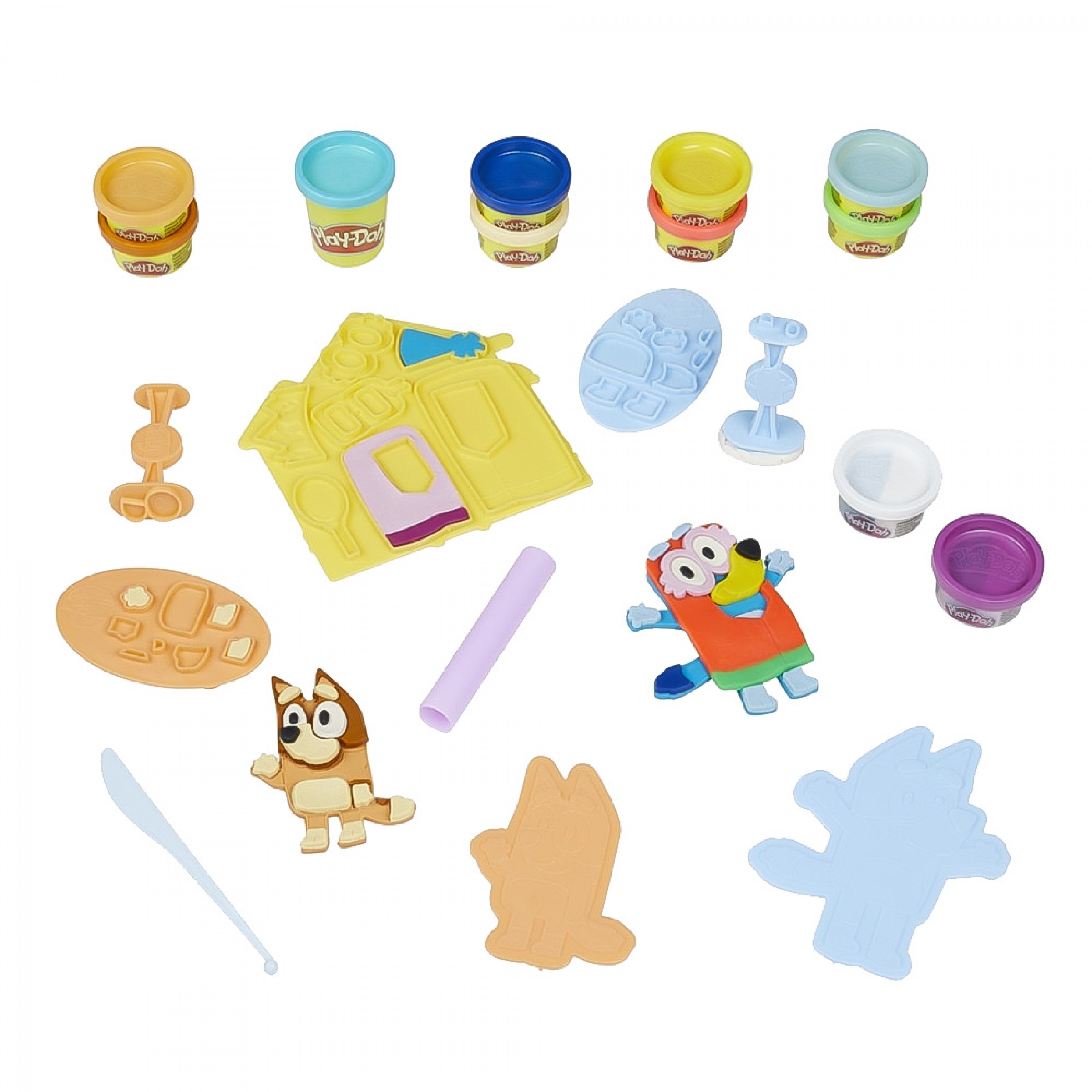 Hasbro-HASBRO PLAY-DO BLUEY MAKE AND MASH COSTUMES F4374(F4374 ...
