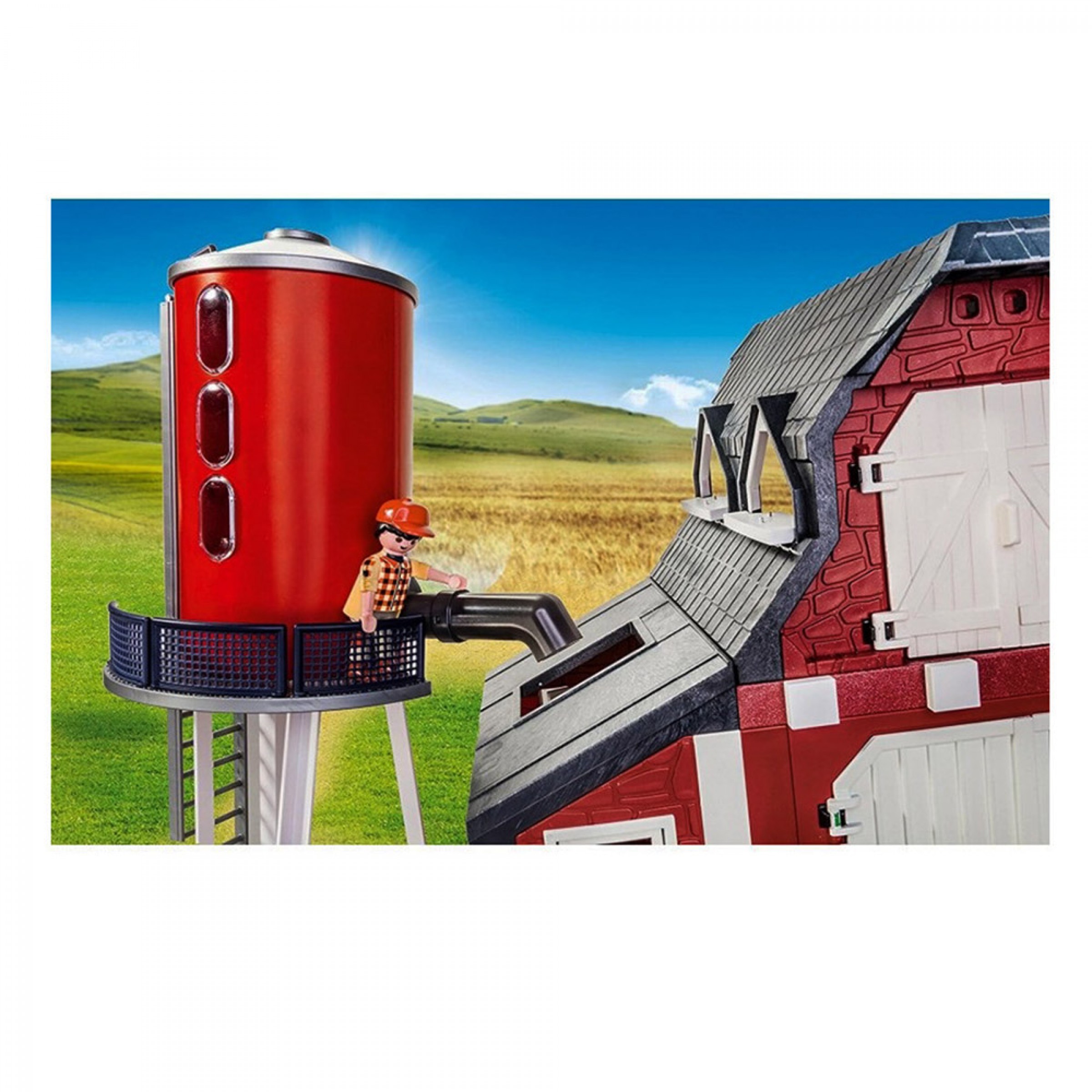 Playmobil-PLAYMOBIL PLAYMOBIL ΑΓΡΟΚΤΗΜΑ ΜΕ ΣΙΛΟ 9315( 9315) | lampridis.gr