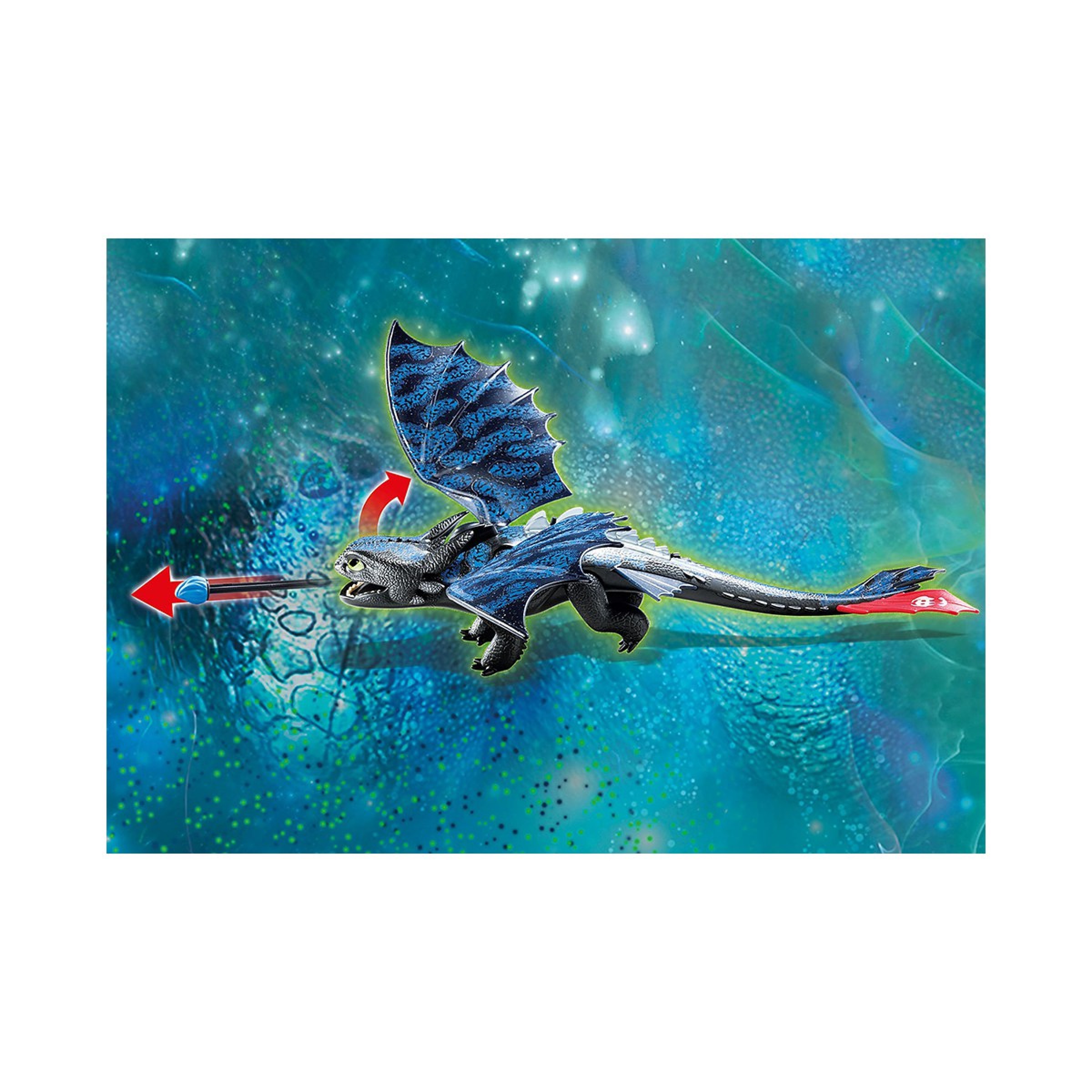 Playmobil-PLAYMOBIL Ο ΦΑΦΟΥΤΗΣ ΚΙ Ο ΨΑΡΗΣ ΜΕ ΕΝΑ ΔΡΑΚΟΥΛΗ 70037(70037 ...