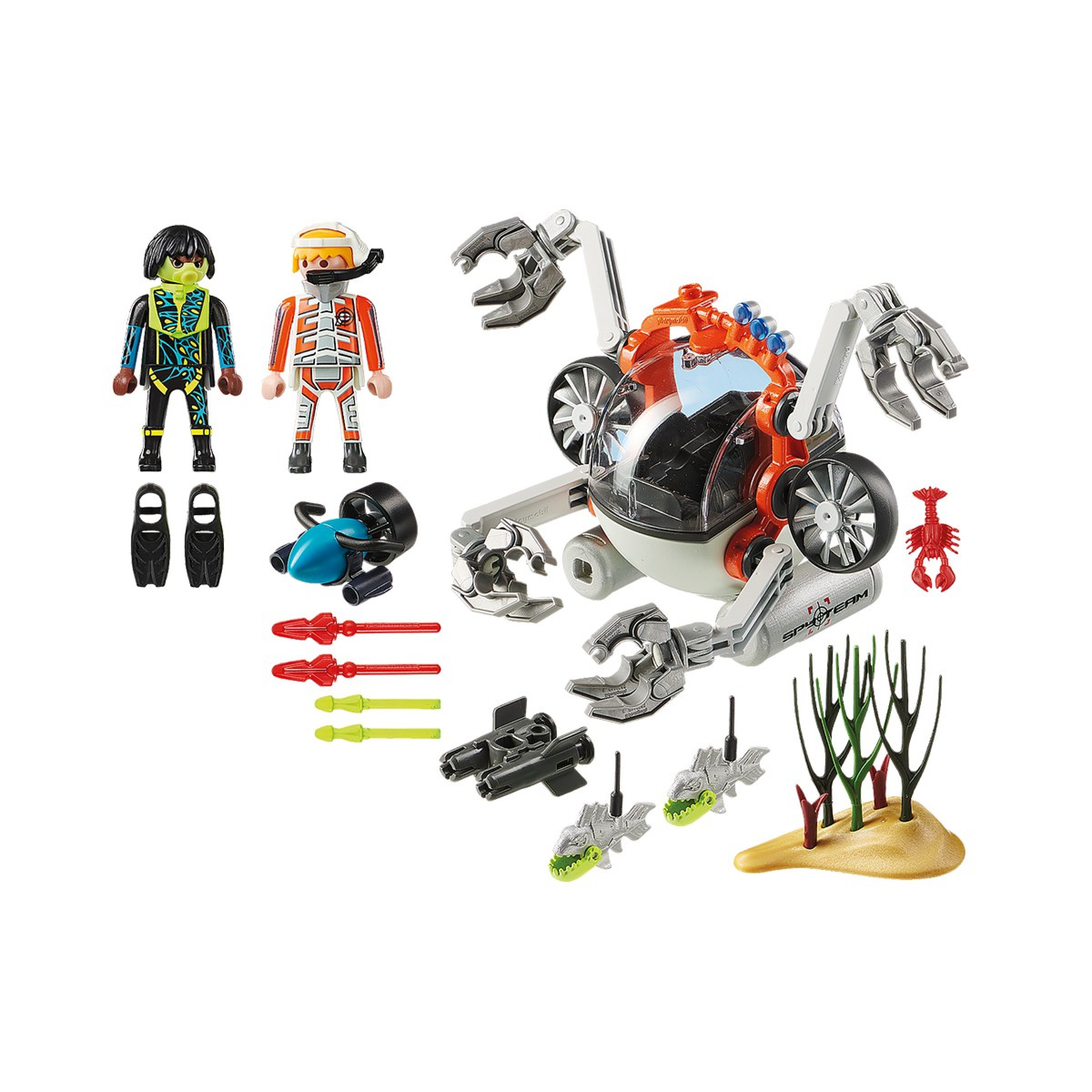 Playmobil-PLAYMOBIL ΥΠΟΒΡΥΧΙΟ ΣΚΑΦΟΣ ΤΗΣ SPY TEAM 70003(70003 ...