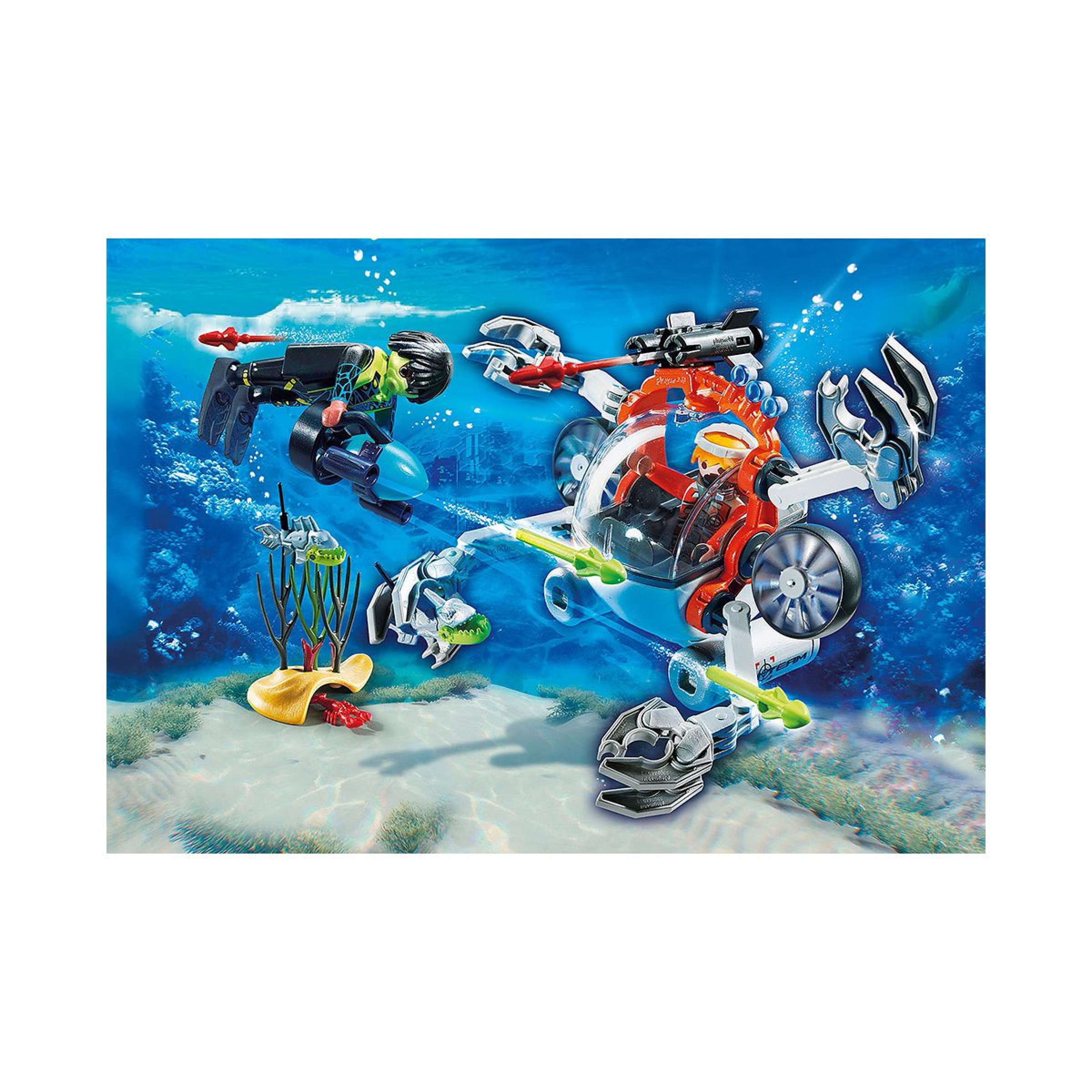 Playmobil-PLAYMOBIL ΥΠΟΒΡΥΧΙΟ ΣΚΑΦΟΣ ΤΗΣ SPY TEAM 70003(70003 ...