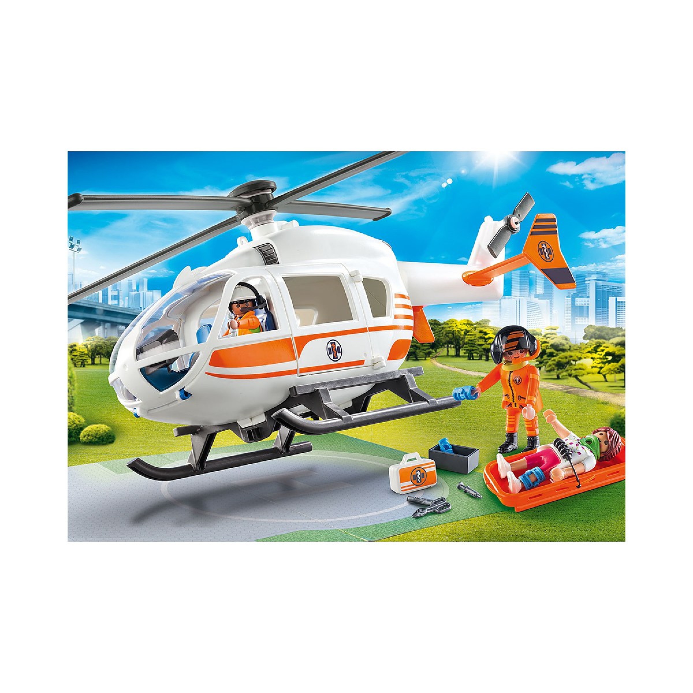 Playmobil-PLAYMOBIL ΕΛΙΚΟΠΤΕΡΟ ΔΙΑΣΩΣΗΣ 70048(70048) | lampridis.gr