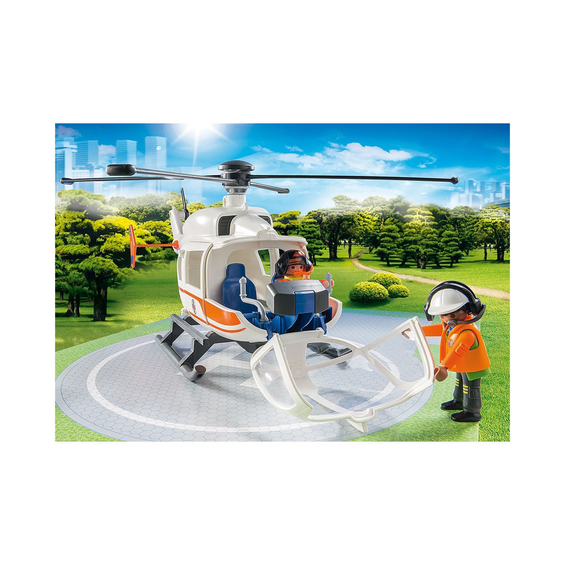 Playmobil-PLAYMOBIL ΕΛΙΚΟΠΤΕΡΟ ΔΙΑΣΩΣΗΣ 70048(70048) | lampridis.gr