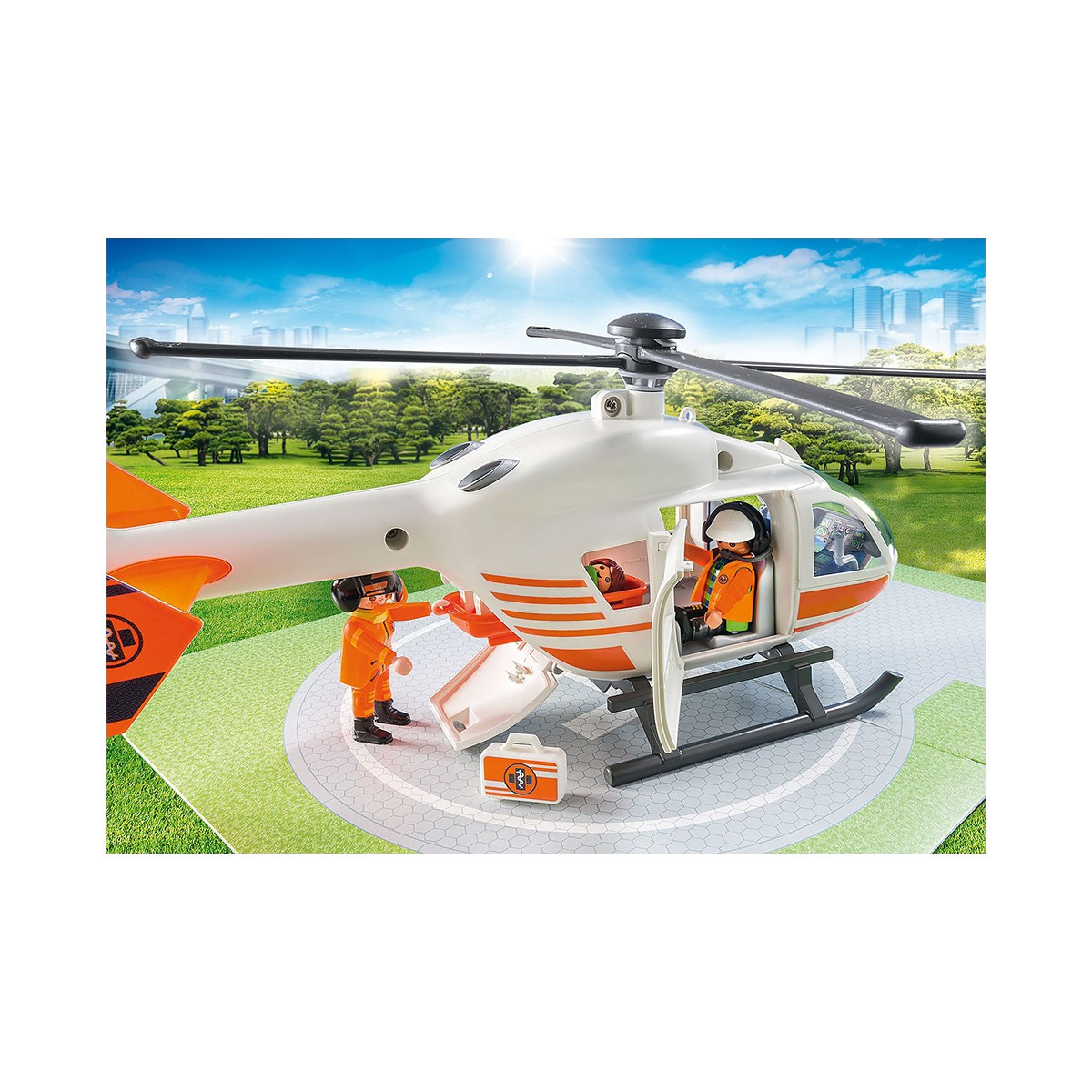 Playmobil-PLAYMOBIL ΕΛΙΚΟΠΤΕΡΟ ΔΙΑΣΩΣΗΣ 70048(70048) | lampridis.gr