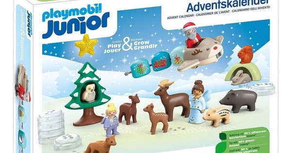 Playmobil-PLAYMOBIL XMAS ΗΜΕΡΟΛΟΓΙΟ JUNIOR-ΧΙΟΝΙΣΜΕΝΑ ΧΡΙΣΤΟΥΓΕΝΝΑ ...