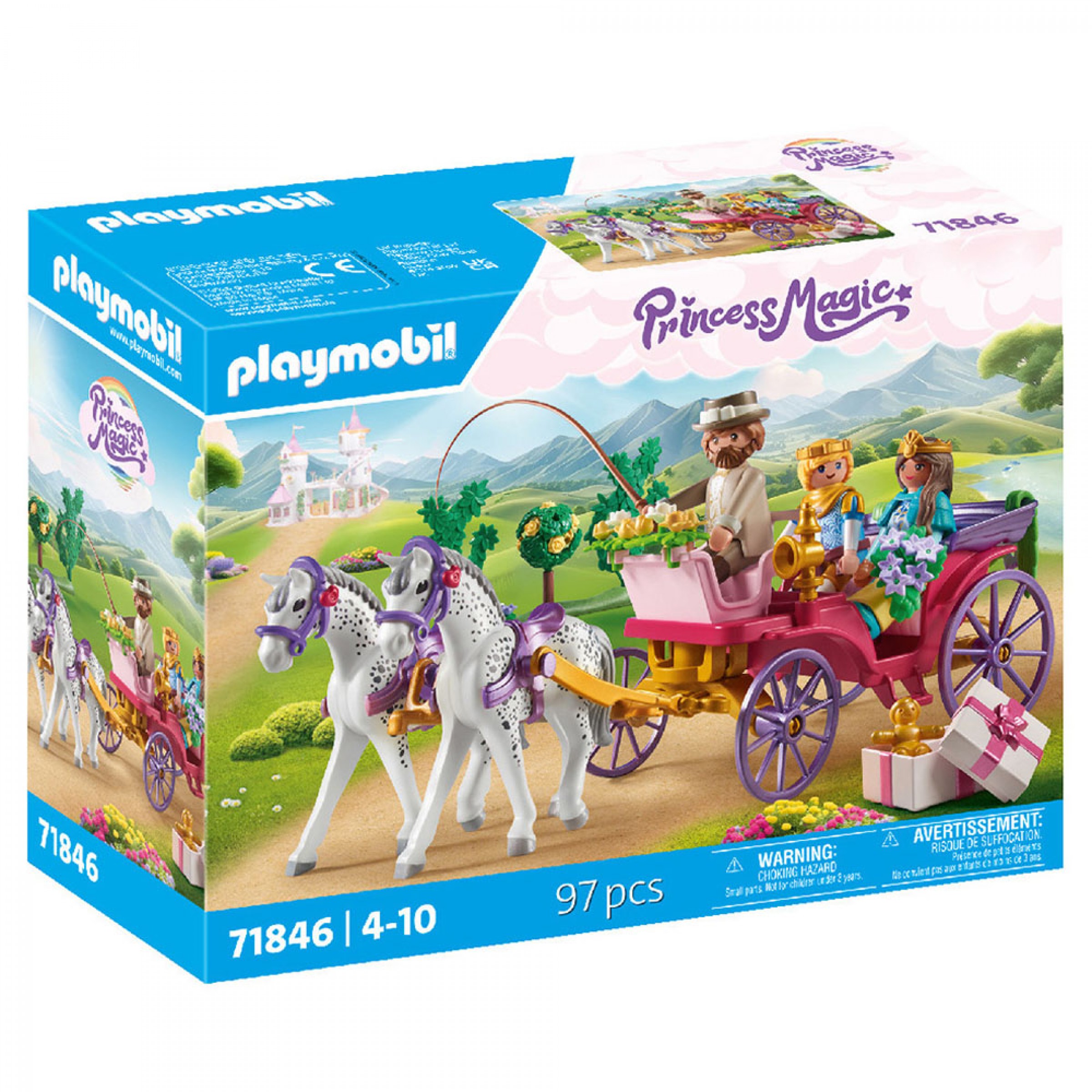 Playmobil-PLAYMOBIL ΒΟΛΤΑ ΜΕ ΤΗΝ ΠΡΙΓΚΙΠΙΚΗ ΑΜΑΞΑ 71846(71846 ...