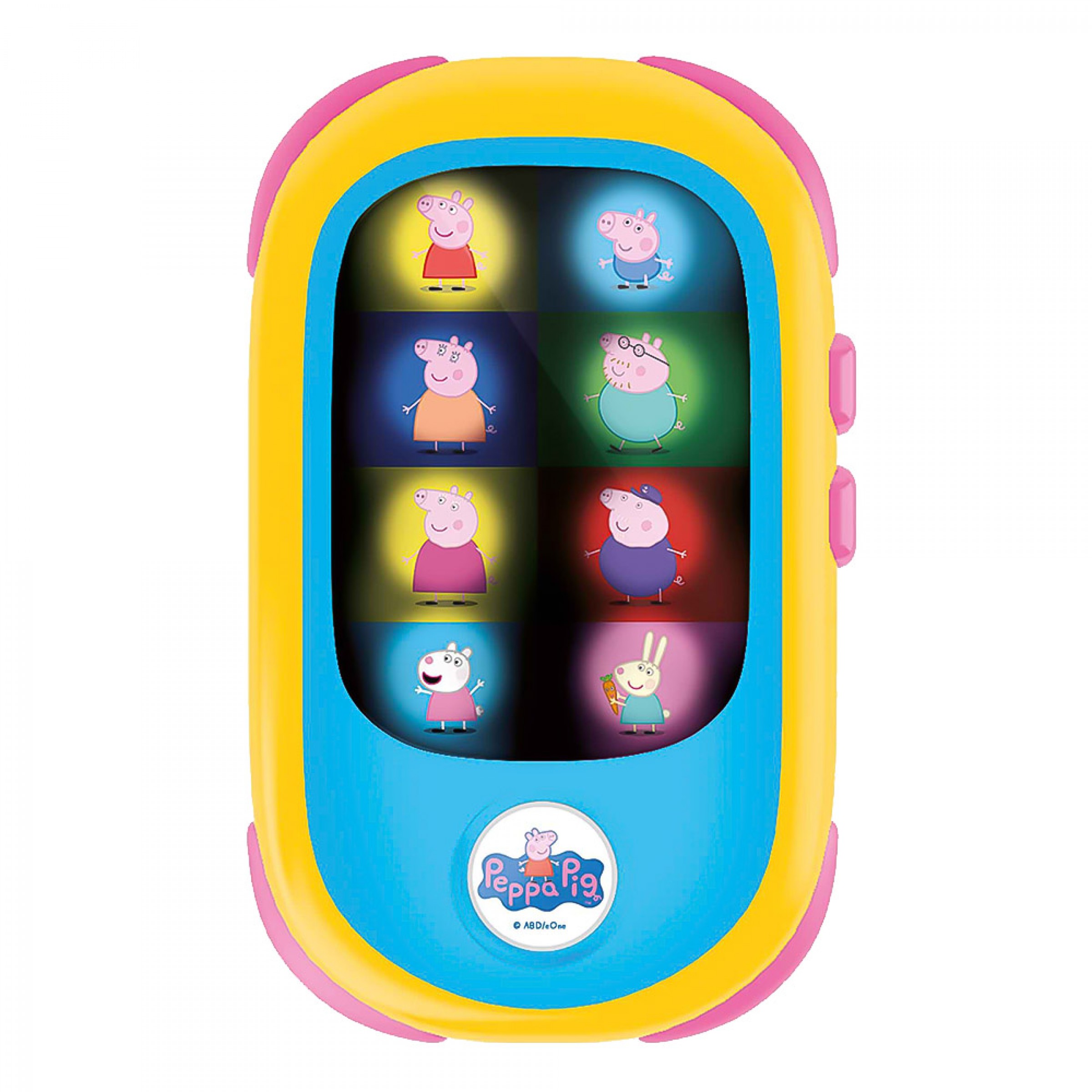 Real Fun Toys-REAL FUN TOYS PEPPA PIG SMARTPHONE LED 92253(92253 ...