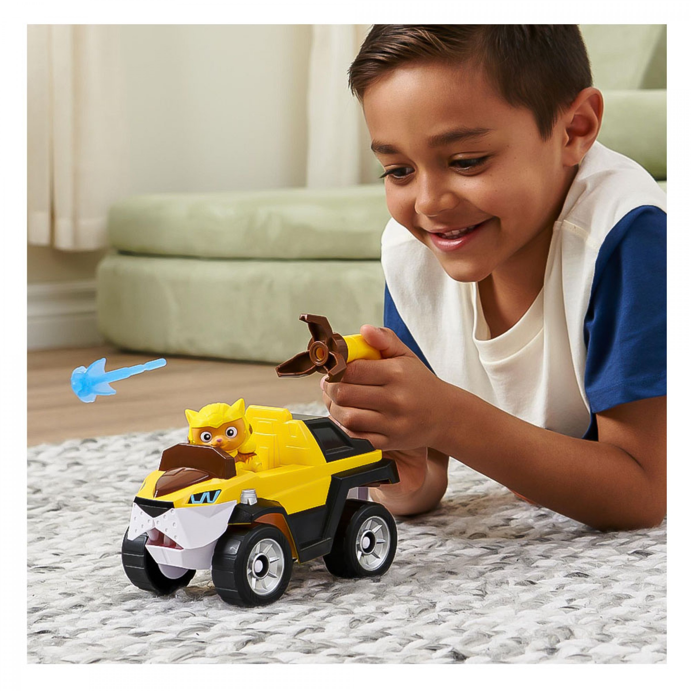 SPIN MASTER-SPIN MASTER PAW PATROL CAT PACK LEO'S FEATURE VEHICLE ...
