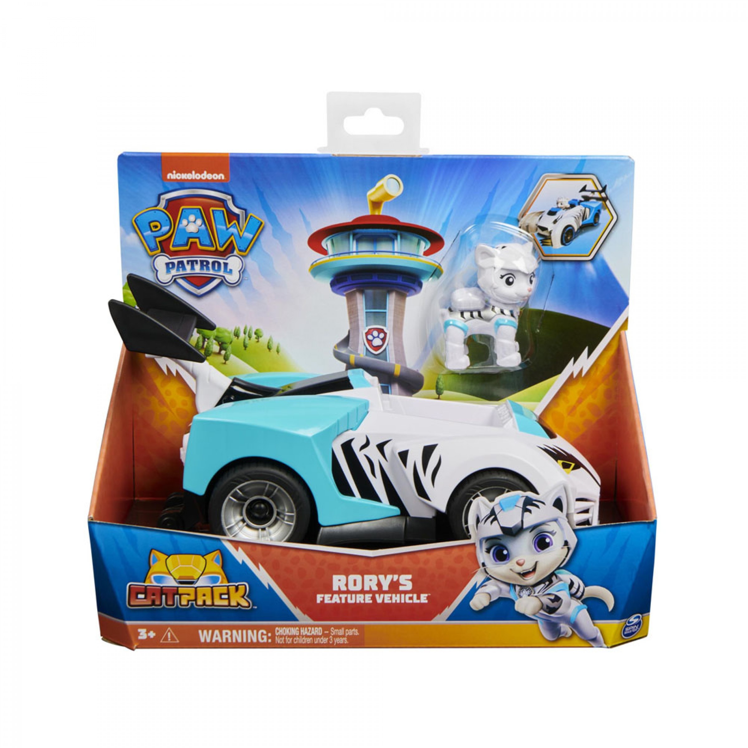SPIN MASTER-SPIN MASTER PAW PATROL CAT PACK RORY'S FEATURE VEHICLE ...