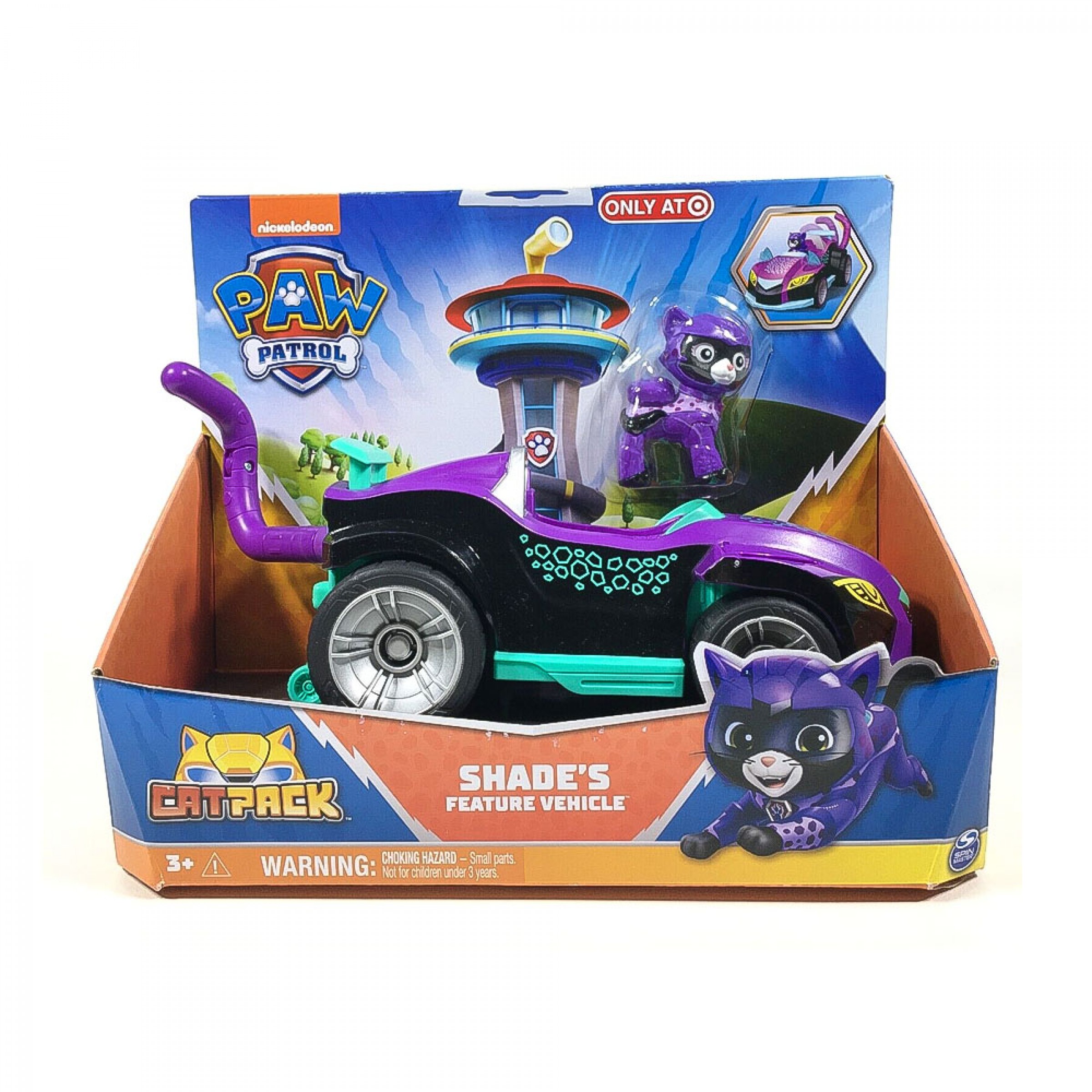 SPIN MASTER-SPIN MASTER PAW PATROL CAT PACK SHADE'S FEATURE VEHICLE ...