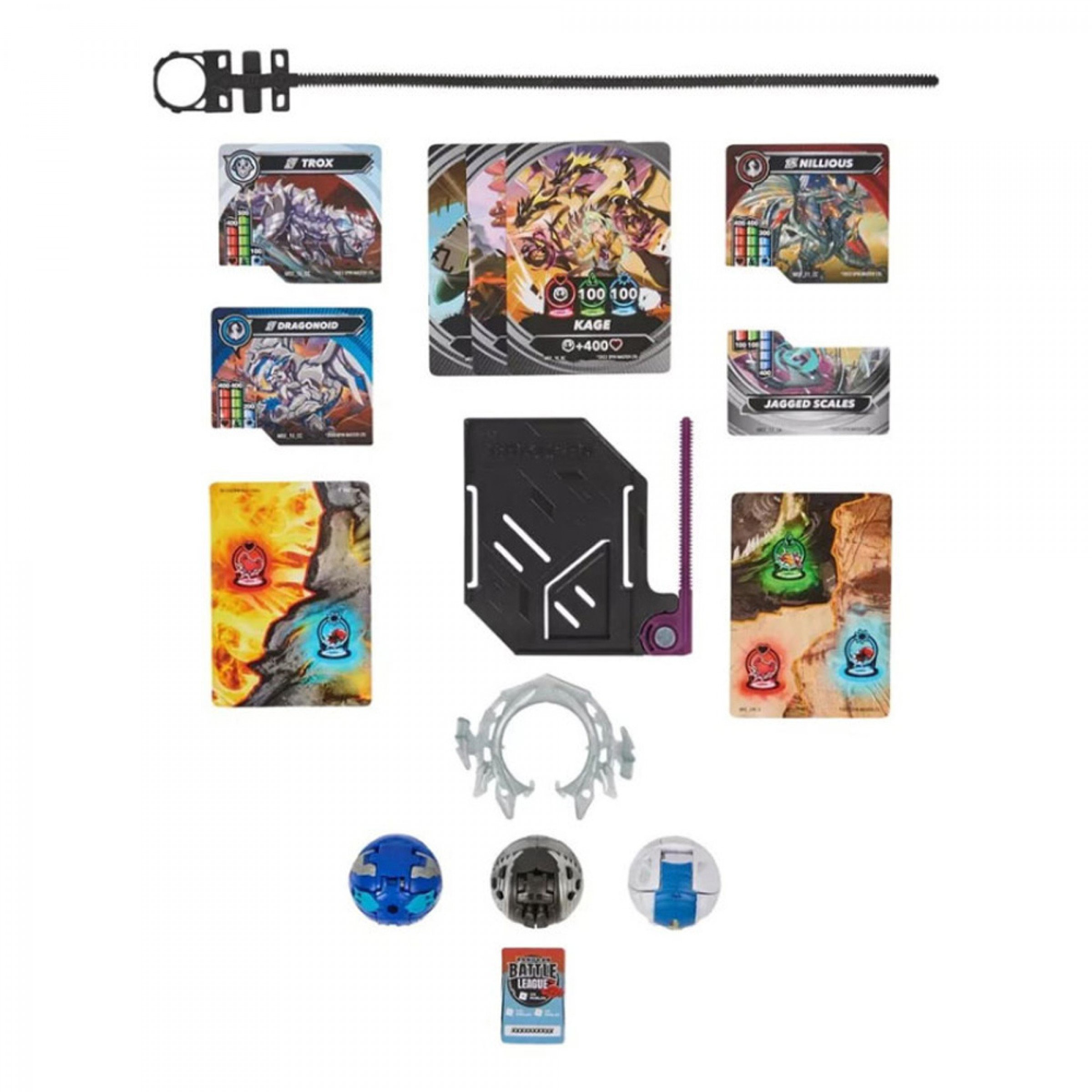 SPIN MASTER-SPIN MASTER BAKUGAN: STARTER PACK - SPECIAL ATTACK NILLIOUS ...