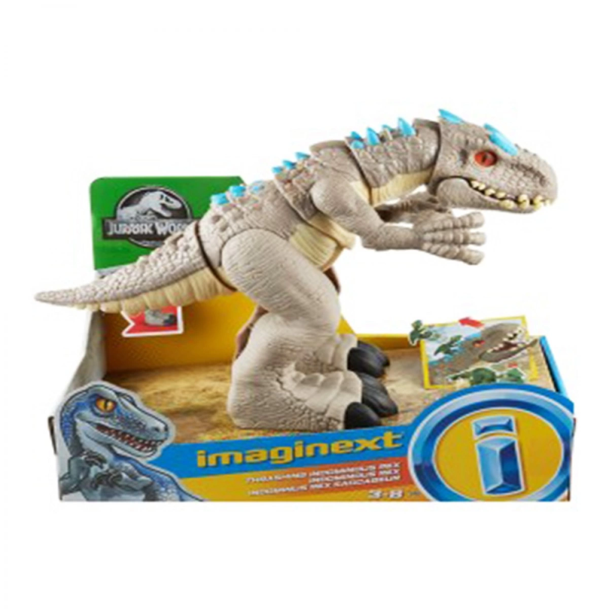 Fisher Price-FISHER PRICE IMAGINEXT JURASSIC WORLD INDOM GMR16(GMR16 ...