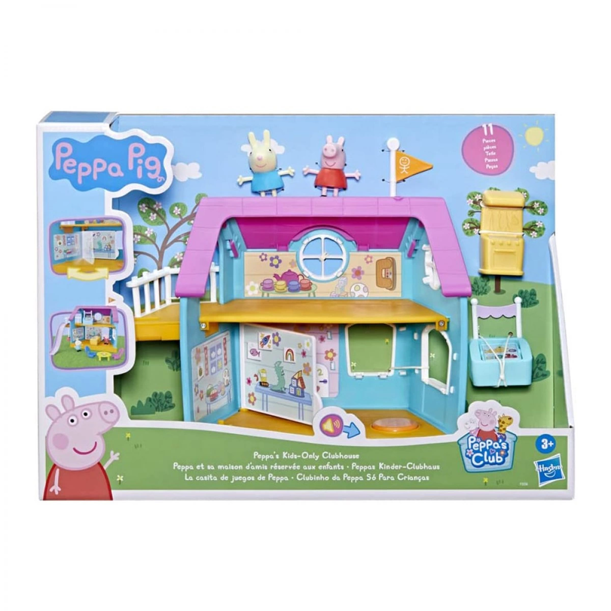 Hasbro-HASBRO PEPPA PIG PEPPAS CLUBHOUSE PLAYSET 3556(3556) | lampridis.gr
