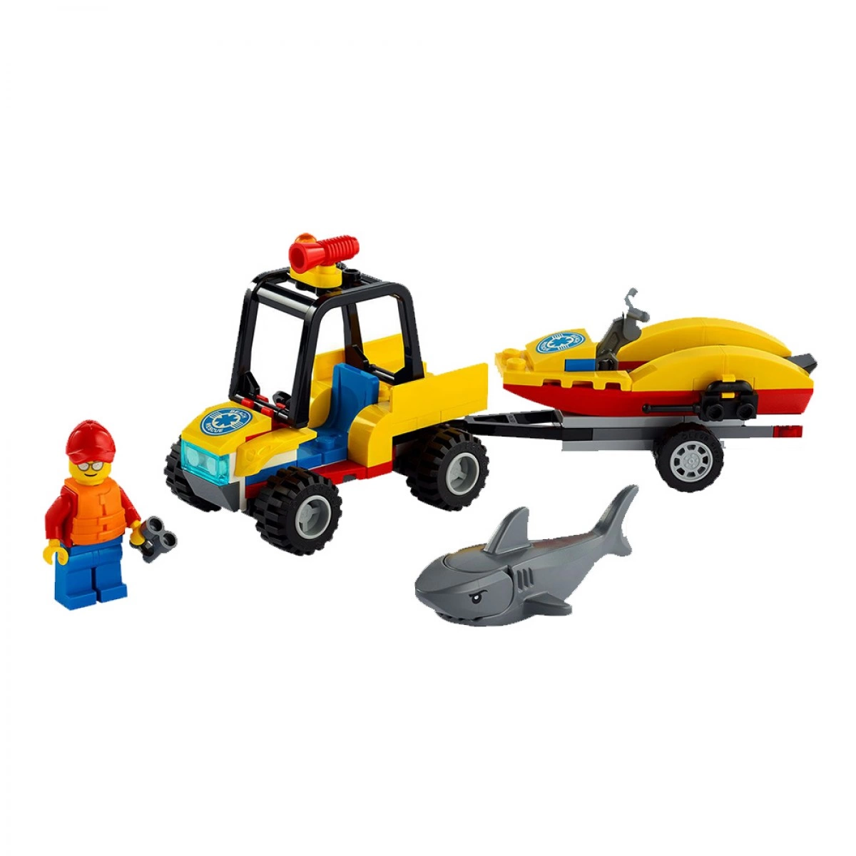 Lego-LEGO BEACH RESCUE ATV 60286(60286) | lampridis.gr