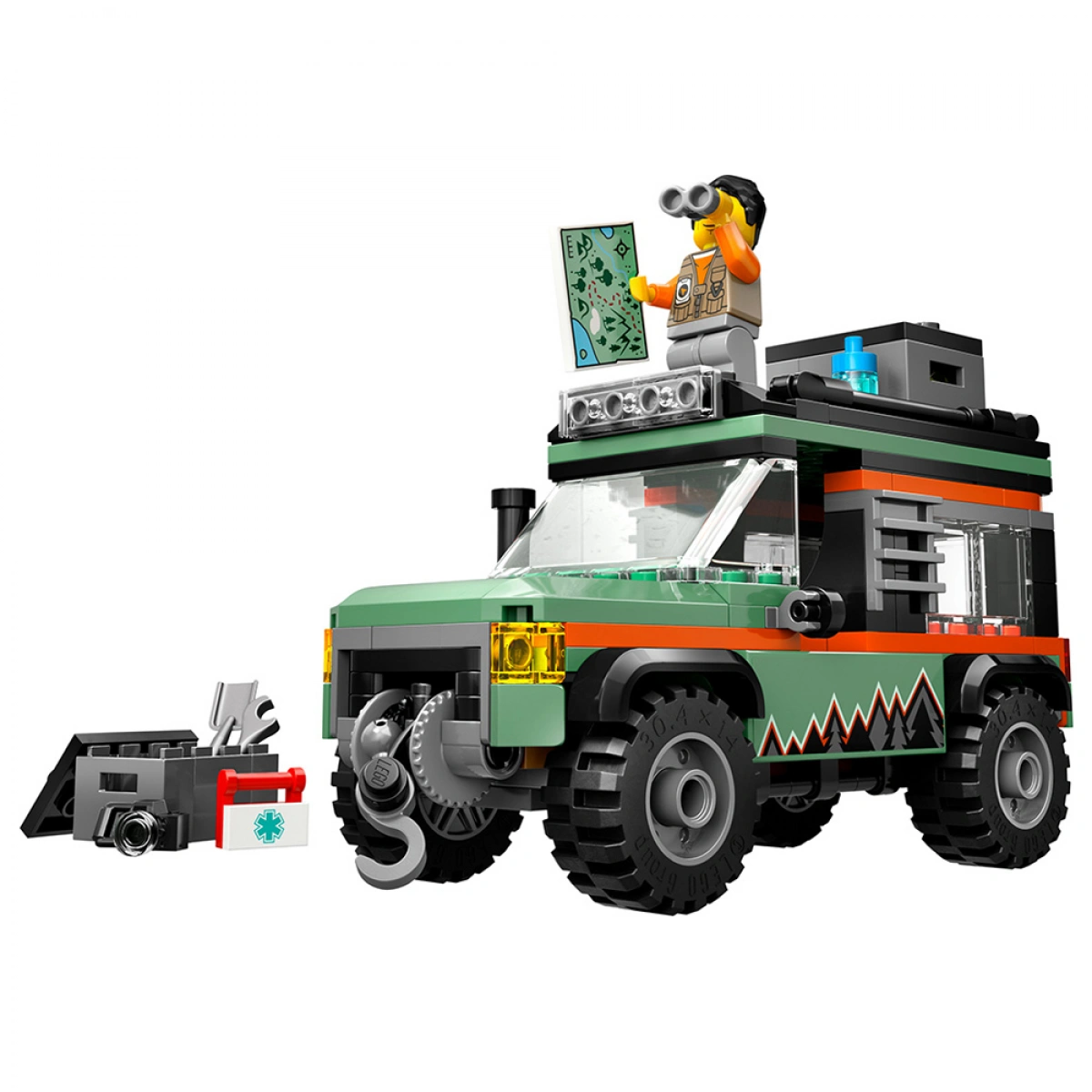 Lego-LEGO OFF ROAD 4X4 MOUNTAIN TRUCK 60447(60447) | lampridis.gr