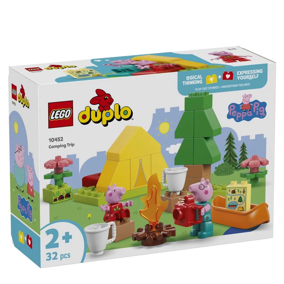 Lego-LEGO PEPPA PIG CAMPING TRIP NO 10452(10452) | lampridis.gr