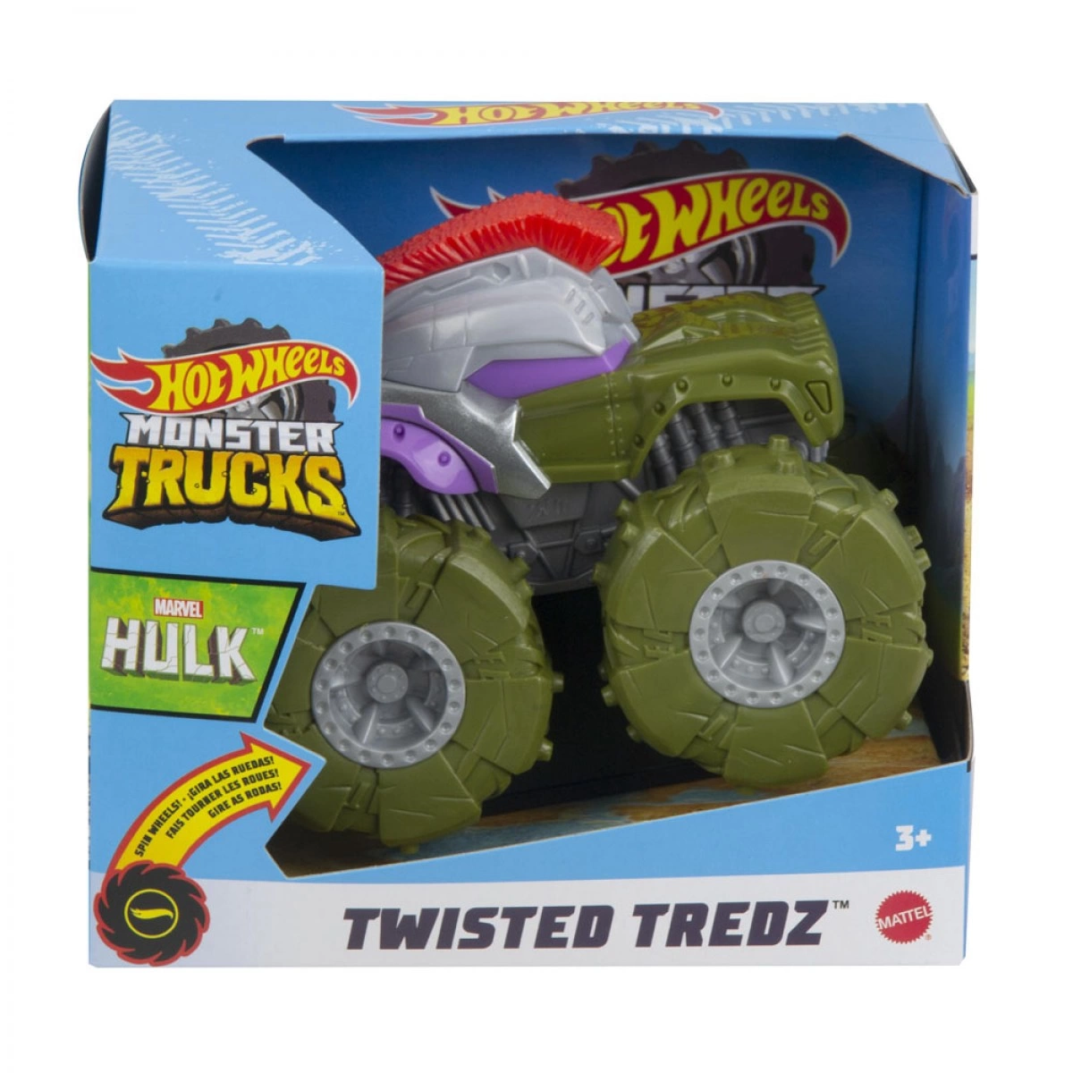 Mattel-MATTEL MONSTER TRUCKS REV UP GVK37/GVK42(GVK37/GVK42) | lampridis.gr
