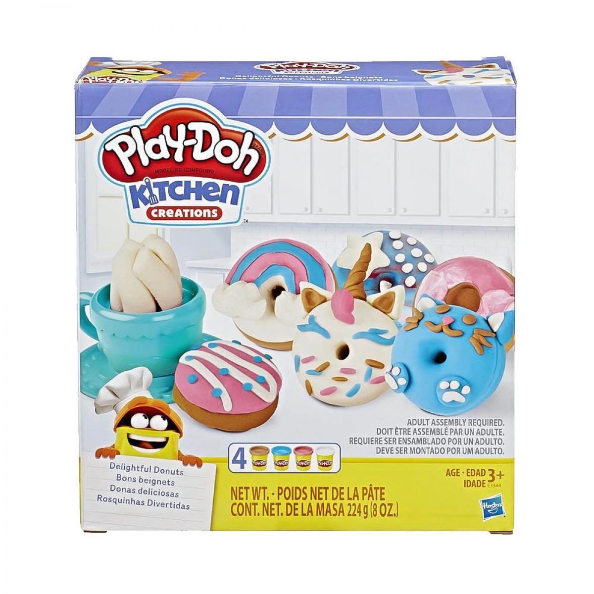 Play-Doh-PLAY-DOH PLAY DO DELIGHTFUL DONUTS SET E3344(E3344) | lampridis.gr